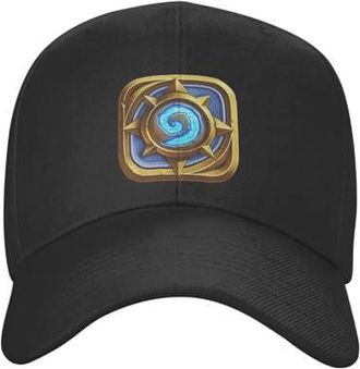 Generic Casquette de baseball classique unisexe Hearthstone Casquette de baseball r&eacute;glable pour adulte Protection solaire Cadeau