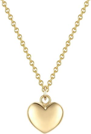 Glanzst&uuml;cke M&uuml;nchen Halskette - Sterling Silber Halskette Herz - Gr. unisize - in Gold - f&uuml;r Damen