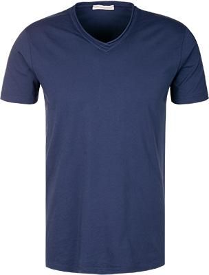 Daniele Fiesoli Herren T-Shirt blau Baumwolle