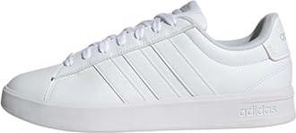 adidas Homme Grand Court 3.0 Shoes, FTWR White/FTWR White/Grey Two, 43 1/3 EU