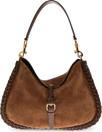 Etro Suede Pony Maxi Bag - - Bags - Damen - Braun - ONE SIZE