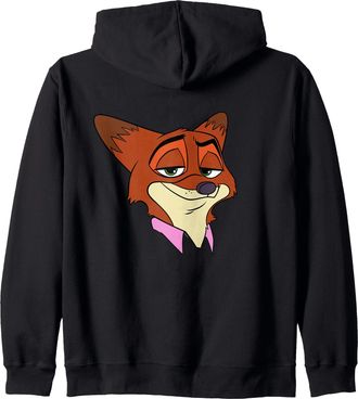 Disney Zootopia 2 Nick Wilde Big Face Halloween Costume Kapuzenjacke