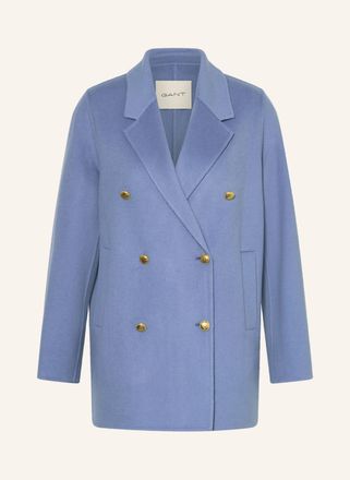 GANT Wollmantel blau