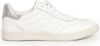 Sarah Chofakian Sneakers mit Ziernähten - Weiß