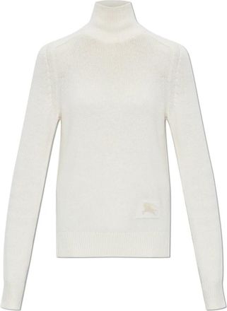 Burberry Christina Kaschmir Pullover - - Knitwear - Damen - Beige - S