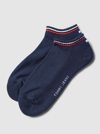 Tommy Hilfiger Sneakersocken mit Kontraststreifen im 2er-Pack