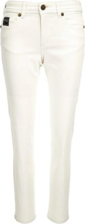 Versace Jeans Couture Femme, Jeans, Blanc, Taille: W28 Jean 5 poches