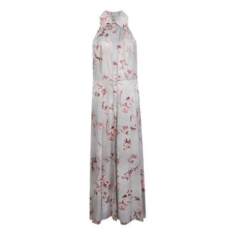 Crida Milano Maxikleid - - Dresses - Damen - Grau - M/L