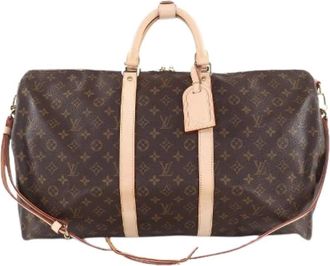 Louis Vuitton unisex, Pre-owned, Brun, Taille: ONE Size Sac Week-End Pre-owned en Toile