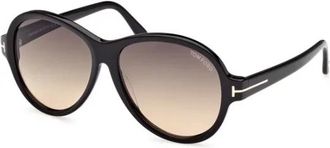 Tom Ford Lunettes de soleil Camryn - unisex - Accessoires - Noir - Taille: 59 MM