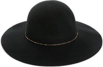 Saison 1865 Chapeau capeline en laine