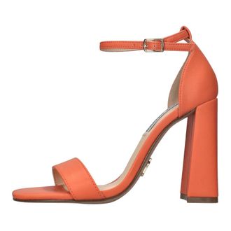 Steve Madden Femme, Chaussures, Orange, Taille: 40 EU Sandale &agrave; talon Airy