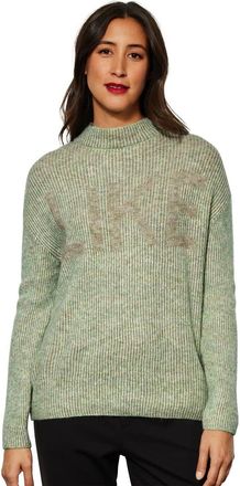 Street One Damen A302186 Strickpullover Grobstrick, Clary Mint Melange, 46