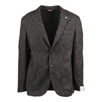 L.B.M. 1911 Blazer Sfiancata - - Jackets - Herren - Schwarzk - M