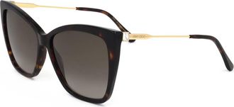 Jimmy Choo London SEBA/S 086 HAVANA 58/15/145 Damen Sonnenbrillen