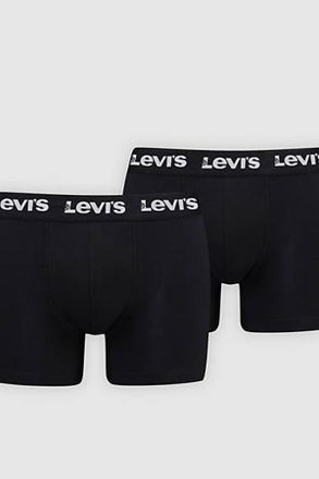 Levi's Caleçon Basique Lot De 2 - Homme - Noir / Black - 2XL
