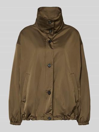 Marc O'Polo Regular Fit Blouson mit gekn&ouml;pften Seitenschlitzen