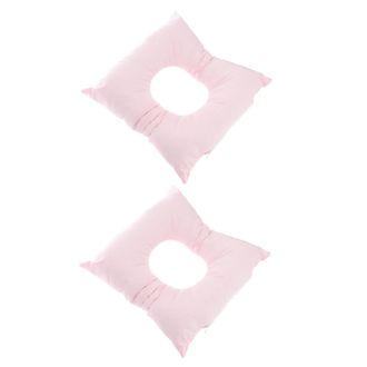 Cabilock 2 Stück Massagekopfstützen für Massagebett Atmungsaktive Stabile Gesichtspolster für Beauty-Salon und Spa Langlebiges Luftdurchlässiges Massagekopfkis