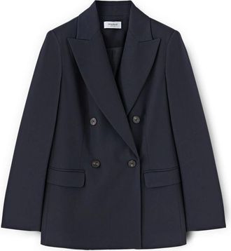 Motivi Femme, Vestes, Bleu, Taille: 42 FR Veste structur&eacute;e crois&eacute;e