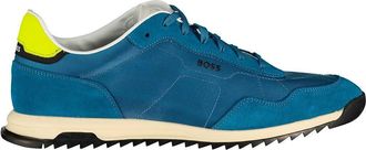 BOSS Herren Freizeitschuh Schn&uuml;rschuh Turnschuh Halbschuh Sneaker Zayn Lowp sdtx, Farbe:Blau, Schuhgr&ouml;&szlig;e:EUR 47, Artikel:-437 Bright Blue