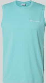 Champion Top mit Label-Stitching und Rundhalsausschnitt