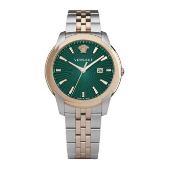 Versace V-Urban 42 mm Uhr - - Accessories - Herren - Gr&uuml;n - ONE SIZE