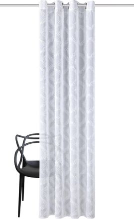 Home Wohnideen &Ouml;senschal Maui, Scherli Rauten, halbtransparent, 245x140 cm, wollwei&szlig;, Farbe:wollwei&szlig;, Gr&ouml;&szlig;e:245 x 140 cm, Anzahl:1x