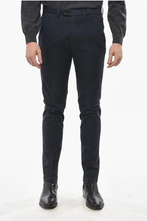 Corneliani Cotton Blend Chinos Pants with Belt Loops size 48