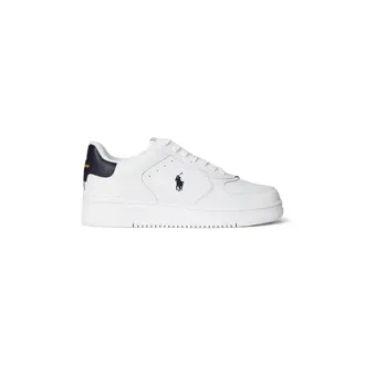 Polo Ralph Lauren Masters Court Leder Sneaker - - Shoes - Herren - Wei&szlig; - 44 EU