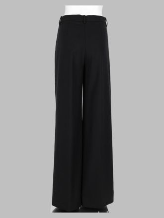 Herno Stretch Gabardine Wool Trousers - Black