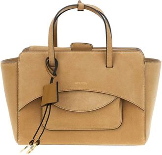 Hidesins Femme, Sacs, Brun, Taille: ONE Size Flap Pocket Tote