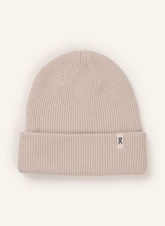 On M&uuml;tze Aus Merinowolle beige