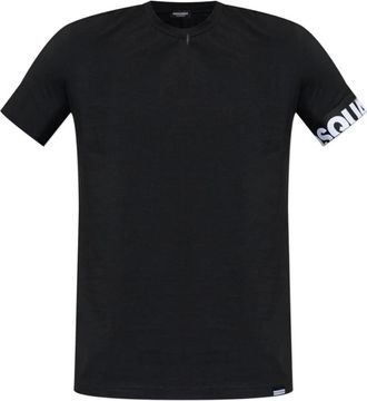 Dsquared2 Homme, Sport, Noir, Taille: XL Logo T-Shirt