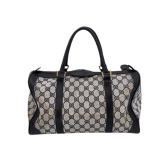 Gucci unisex, Pre-owned, Bleu, Taille: ONE Size Sac Boston Pre-owned