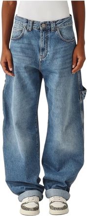 Pinko Pinko, Femme, Jeans, Bleu, Taille: W28 Loose-fit Jeans