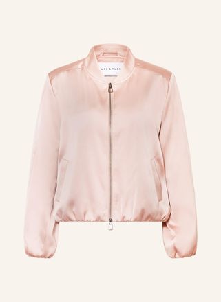 Mrs & Hugs Mrs & Hugs Satinblouson rosa