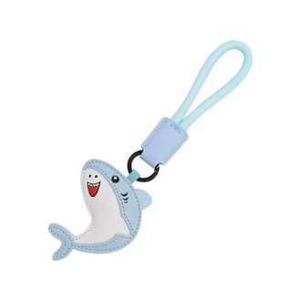 Generic Breloque de sac &agrave; main en cuir avec motif dauphin, baleine, requin - Pour sac d&eacute;cole, sac &agrave; dos, d&eacute;coration de sac &agrave; dos pour adultes, C, 21.8cm