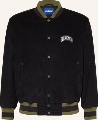 HUGO BOSS Hugo College-Jacke Berono Aus Cord schwarz