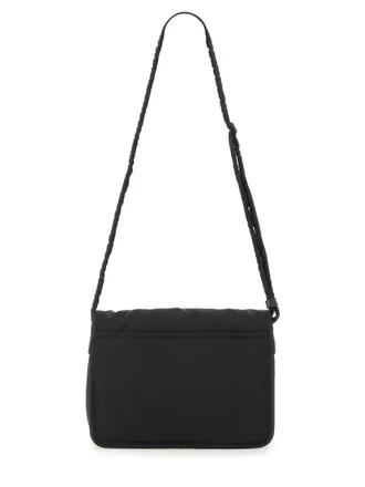 Saint Laurent Mens Econyl Messenger Niki Bag Black Polyamide Shoulder