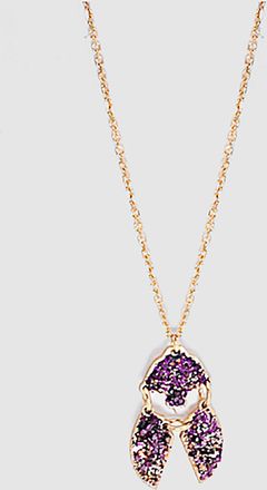 Lsonge Collier Scarabée Khépri XS Purple