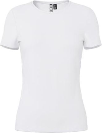 Pieces Pcsirene Tee Noos, T-Shirt Femme, Blanc (Bright White), 38 (Taille Fabricant: Medium)