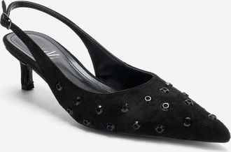 Prologue Lorex Verzierter Stiletto Slingback-Pumps