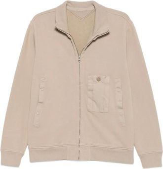 Ten c sweat à poche zippée - Tons neutres