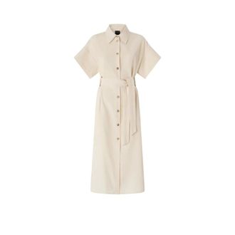 Pinko Pinko, Femme, Robes, Beige, Taille: 42 FR Alesha Dress