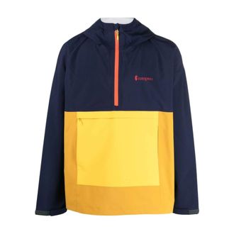 Cotopaxi Maritimer Regen Anorak Jacke - - Sport - Herren - Mehrfarbig - S