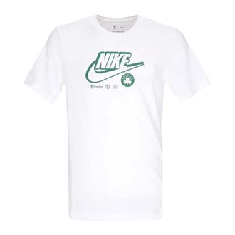 Nike T-shirt avec logo Boston Celtics Blanc - Homme - Sport - Blanc - Taille: XL