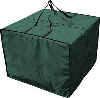 Generic Sac de rangement pour coussins de jardin | Sac de rangement pour coussins de terrasse 210D | Sac de rangement imperm&eacute;able surdimensionn&eacute; pour sapin de