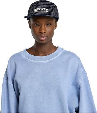 G-Star G-Star Herren Flat Brim 5 Panel Cap, Mehrfarben (Rinsed Pinstripe D25379-D911-H172), PC