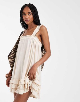 Free People Spring Tide - Tunika in Teewei&szlig;