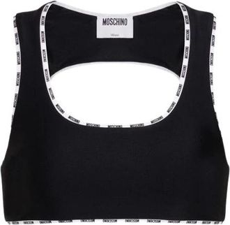 Moschino Lycra Top - - Tops - Damen - Schwarzk - M